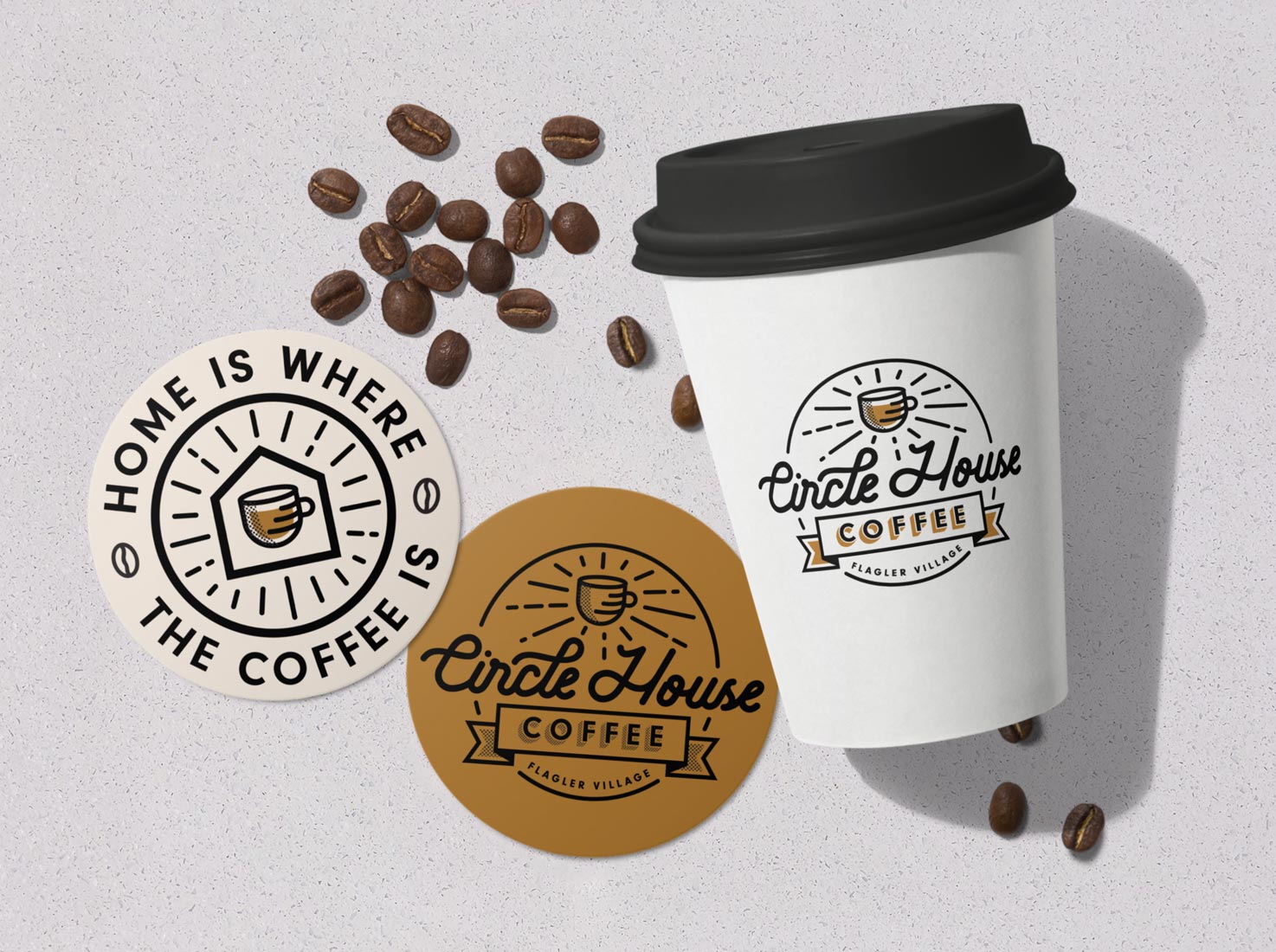 Circle House Coffee - Doodle + Code